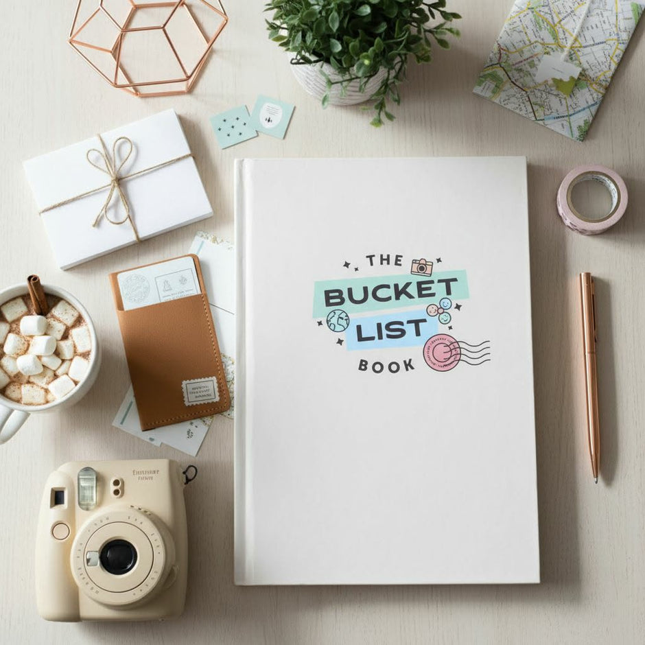 Bucket List Journal UK | Travel Memory Book | The Bucket List Book