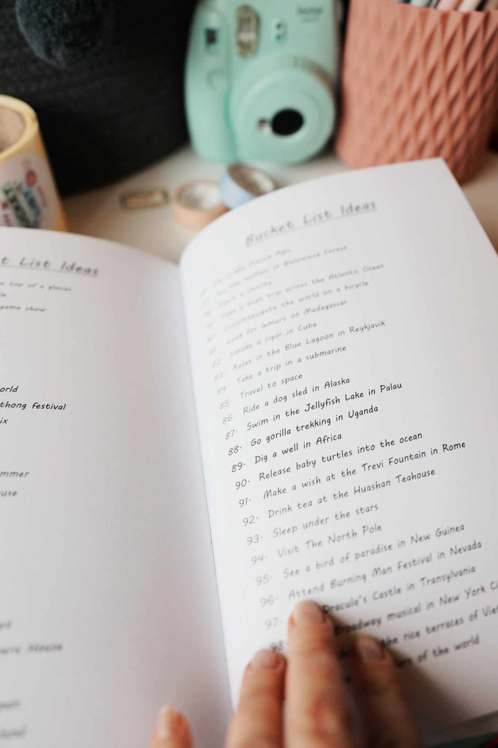 The Bucket List Book – Hardcover Beautiful Journal