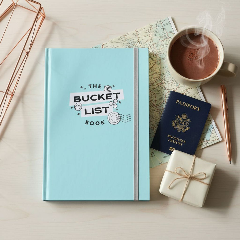 Bucket List Journal UK | Travel Memory Book | The Bucket List Book