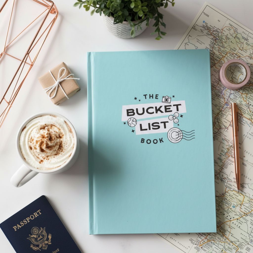 Bucket List Journal UK | Travel Memory Book | The Bucket List Book