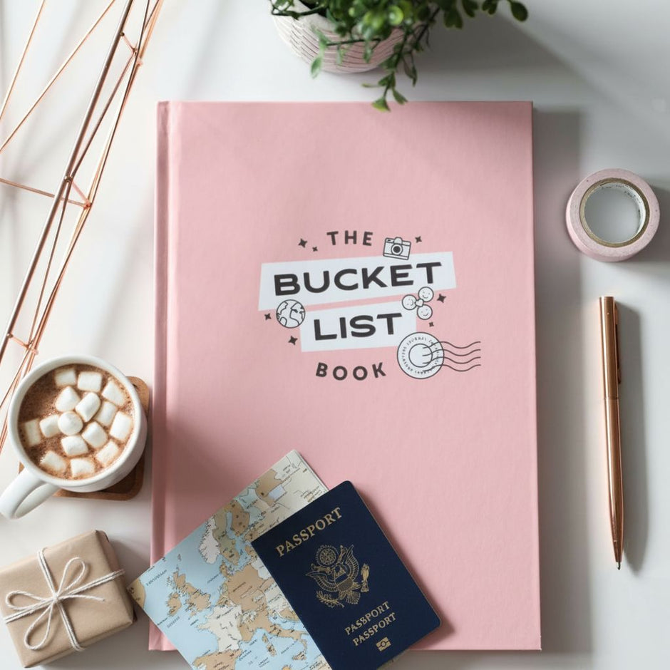 Bucket List Journal UK | Travel Memory Book | The Bucket List Book